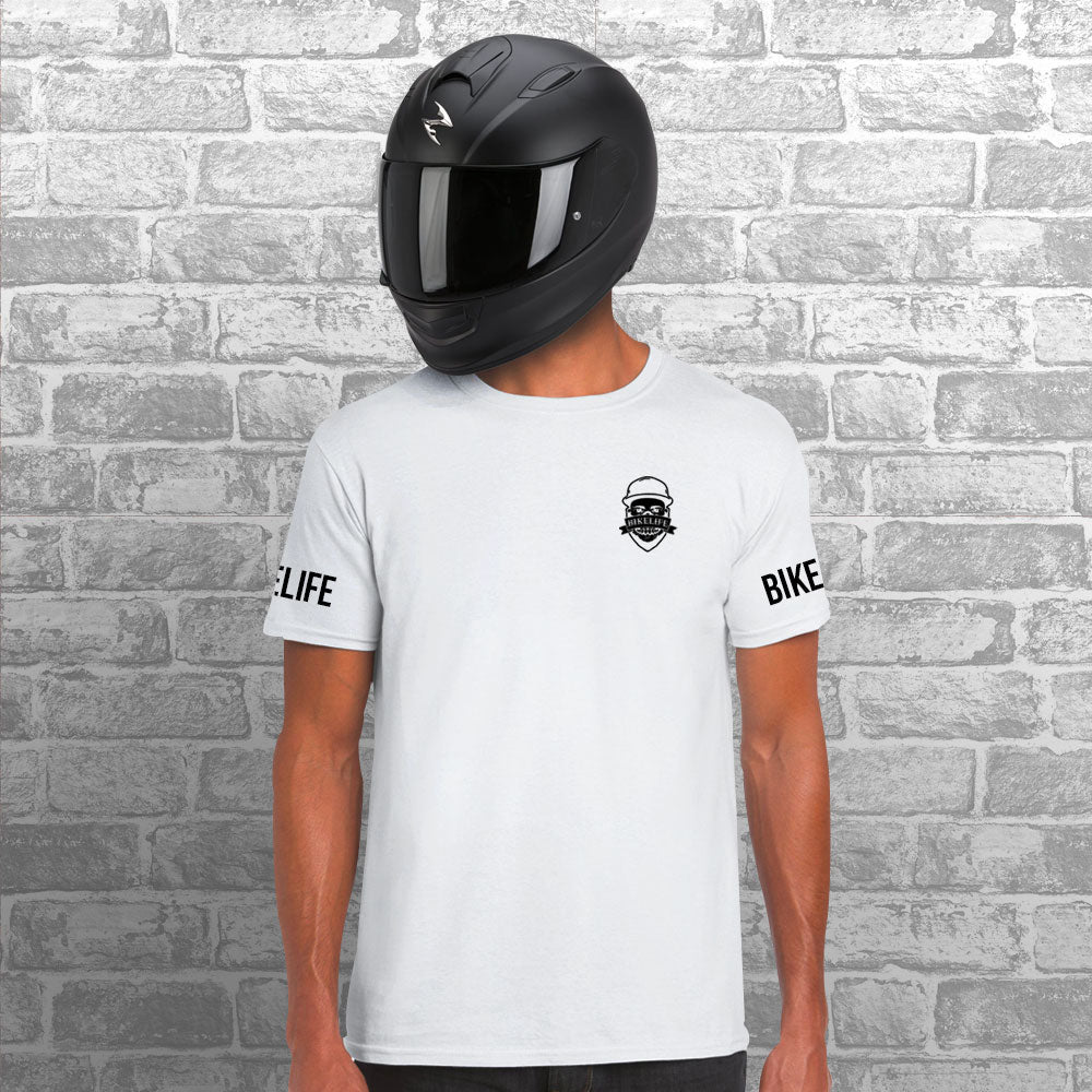 BLB Signature Face Unisex Cotton Tshirt – Bike Life Clothing